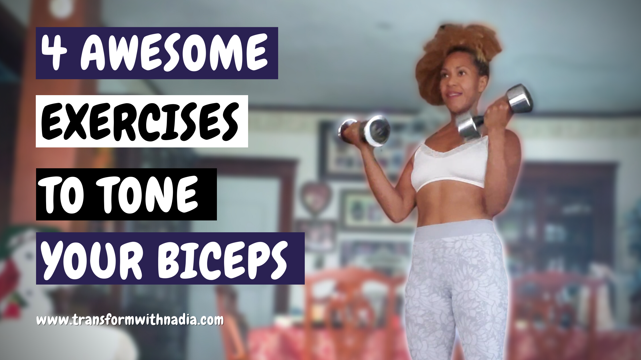 Tone Your Arms: 4 Awesome Biceps Exercises - Coach Nadia